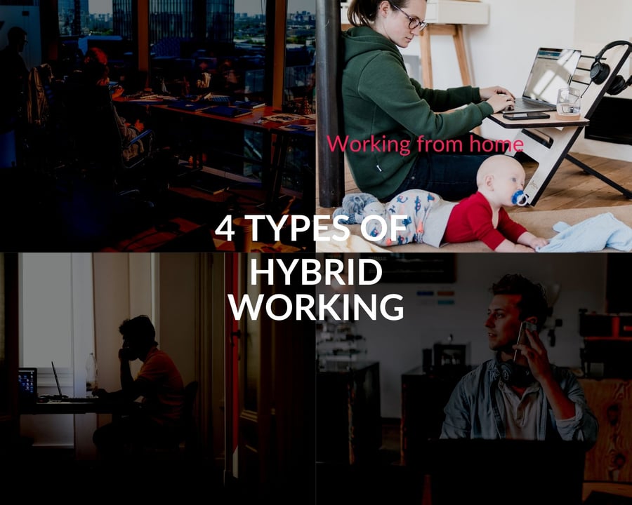4 types of hybrid work models to optimize your organization