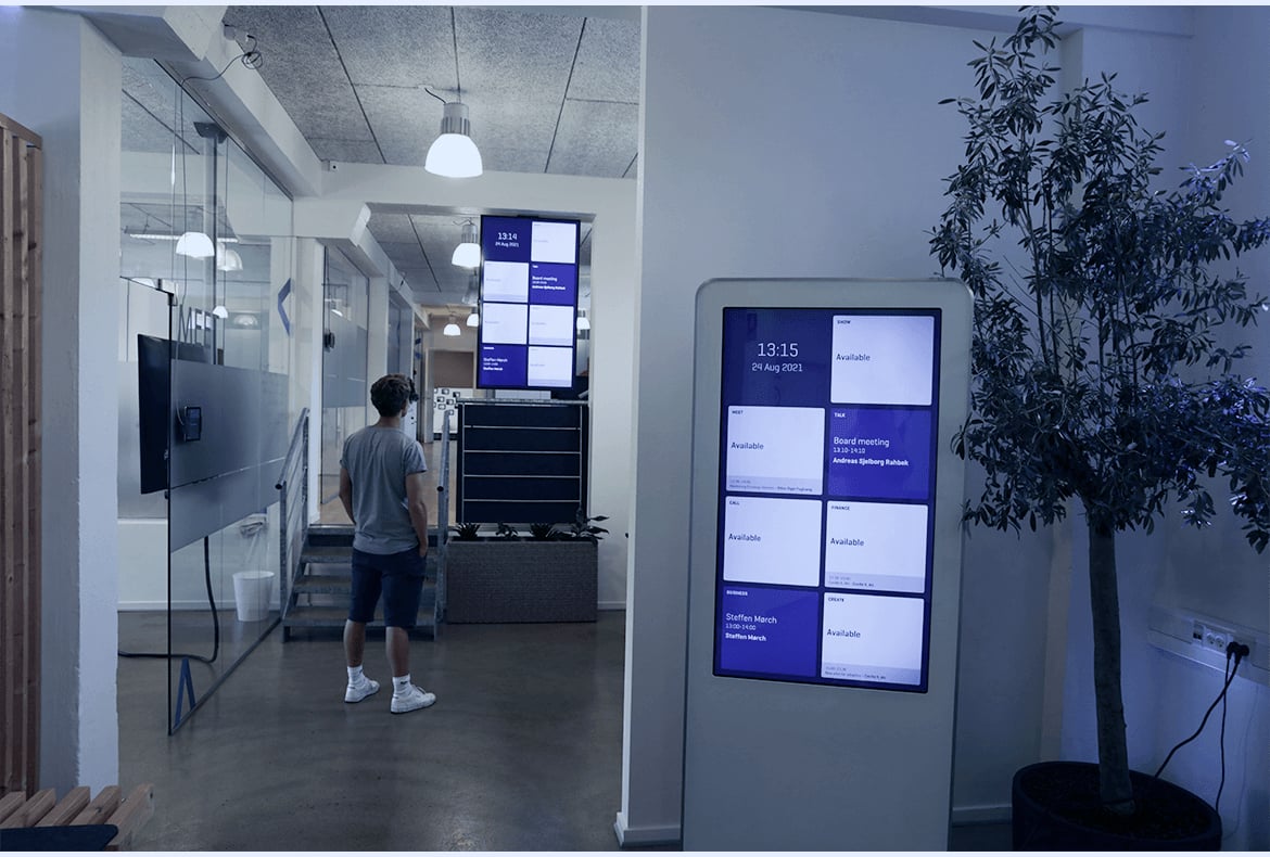 Meeting Dashboards for Large Office Displays