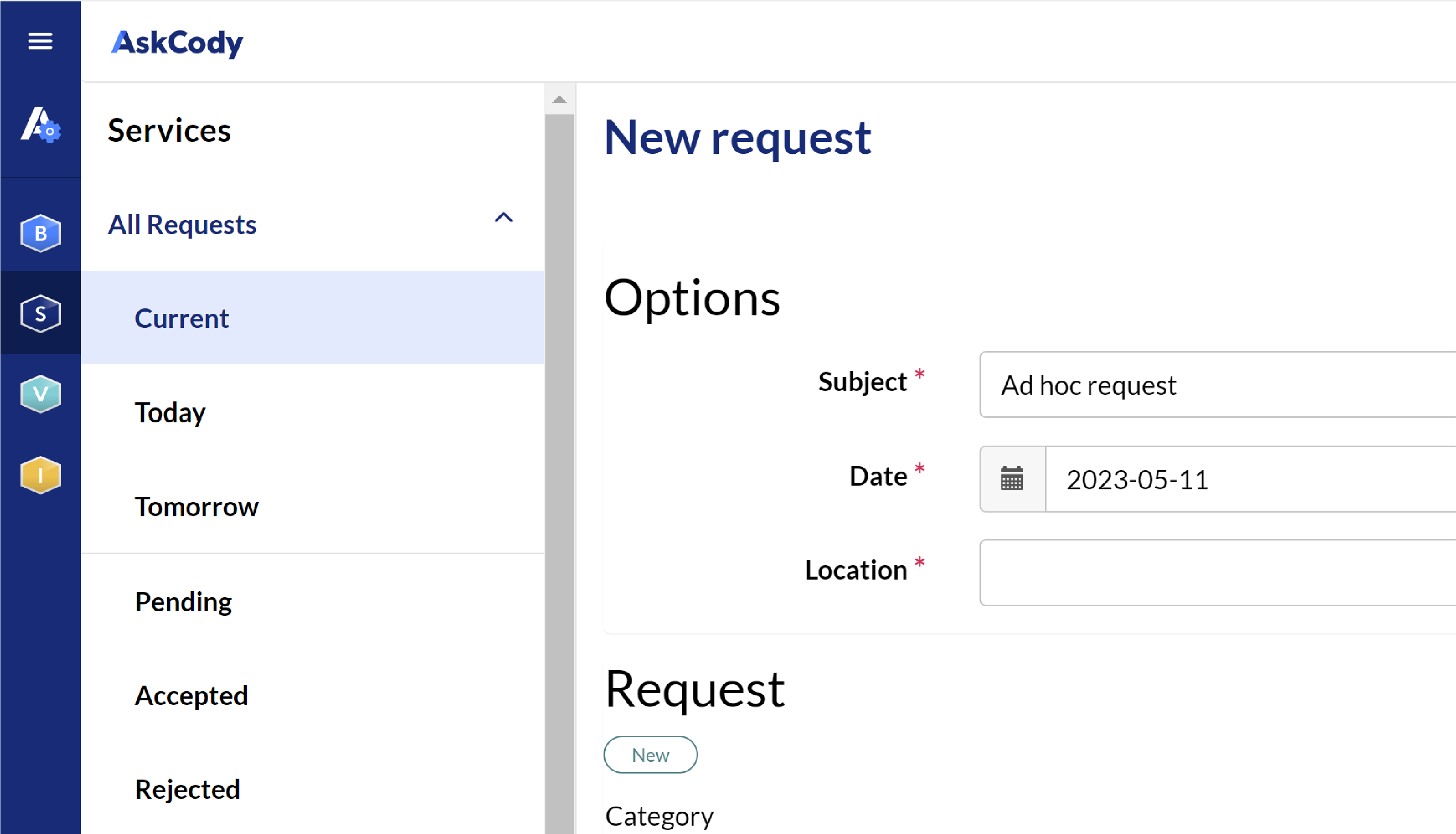 Easier to manage Ad-hoc service requests with the latest update