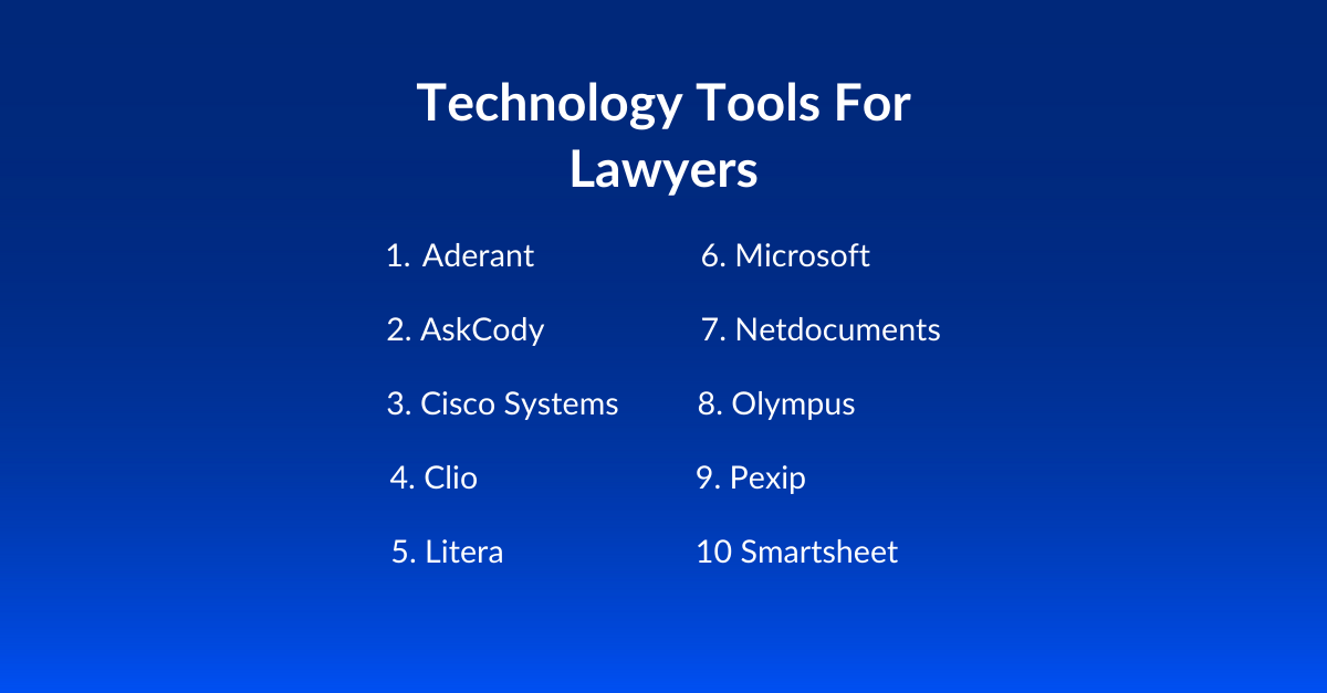 10+ technology tools for lawyers (the lawtech guide)