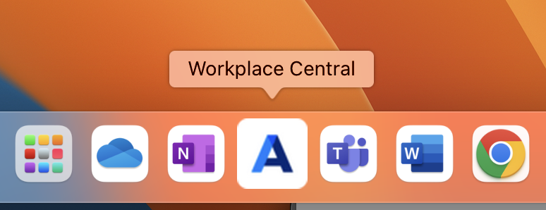 Central: How to get easy access to Central with a desktop app