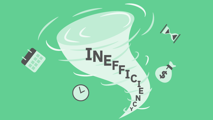 The Morale & Productivity Spiral: How Office Inefficiency Kills Firms